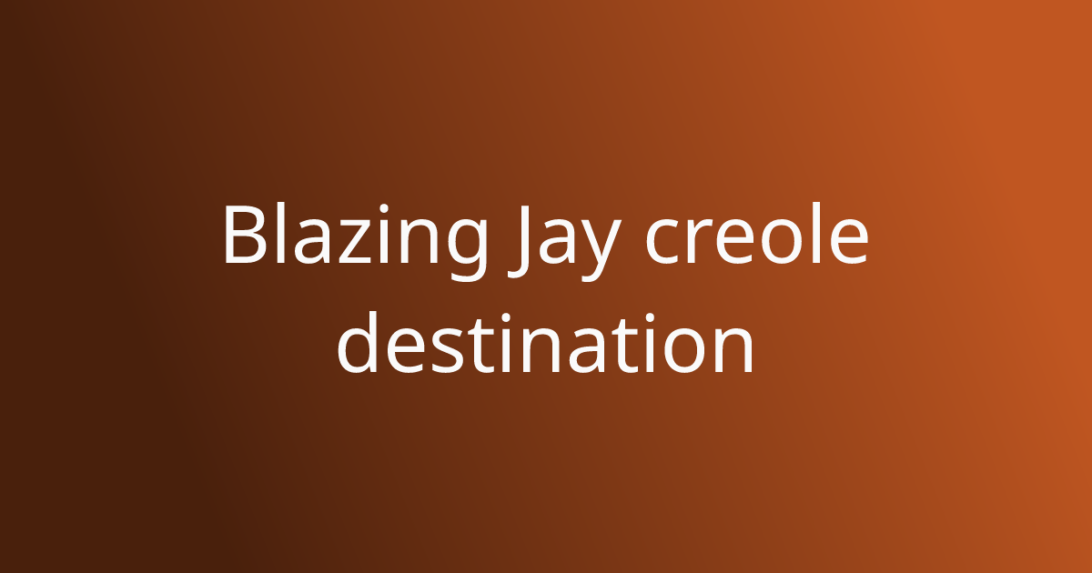 Order Authentic Cajun Online | Blazing Jay creole destination - Pickup or Delivery Available